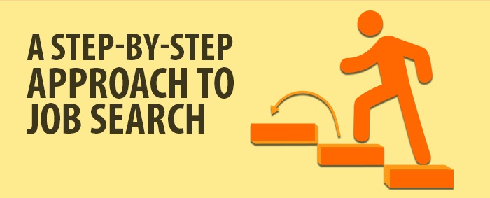 A step-by-step approach to job search